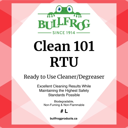 BullFrog Product Clean 101 RTU